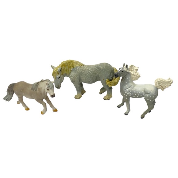 schleich | Toys | Lot Of 3 Arabian Horses Papo Safari Schleich Horse ...